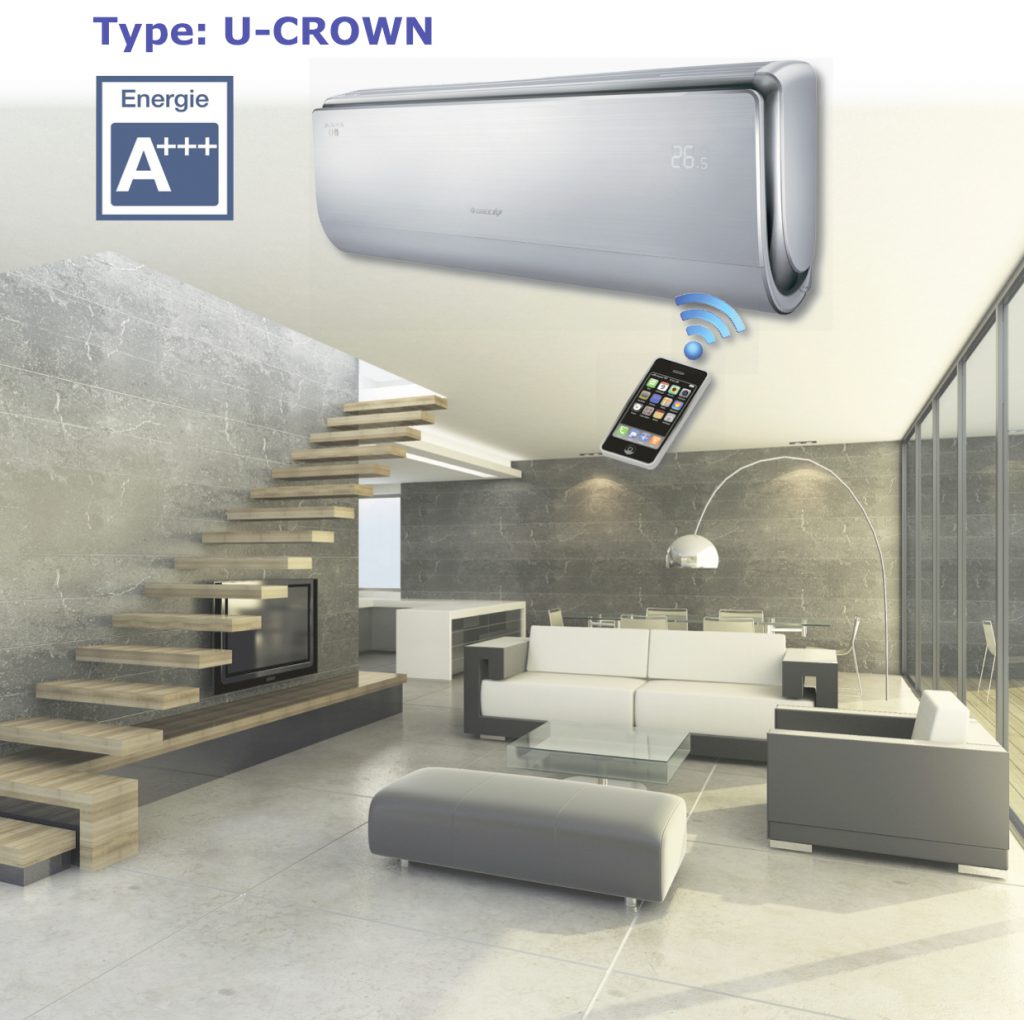 VIKING A+++ U Crown Inverter Two Stage Compressor Air Conditioner ...